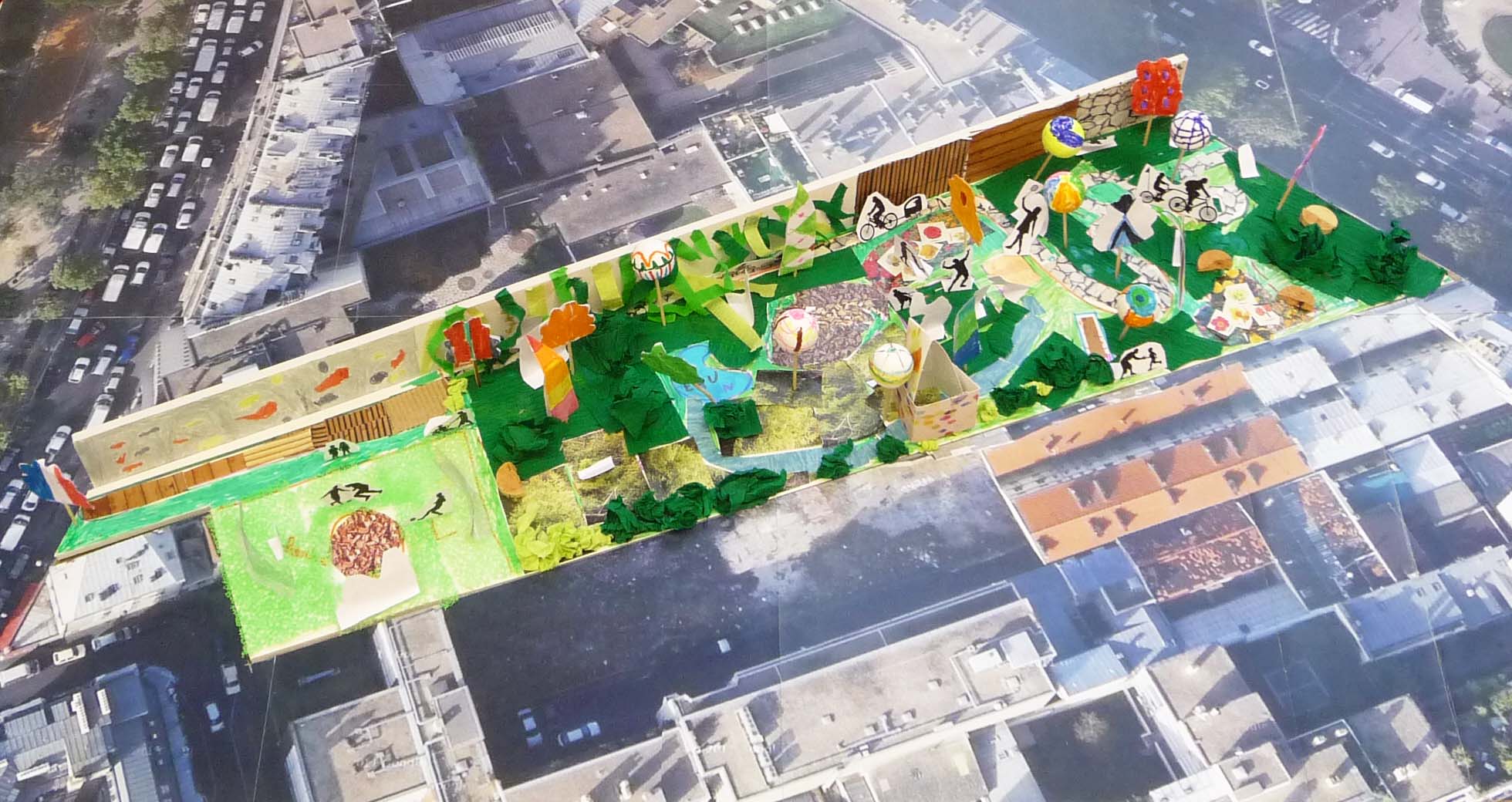 Imaginons une promenade plantée